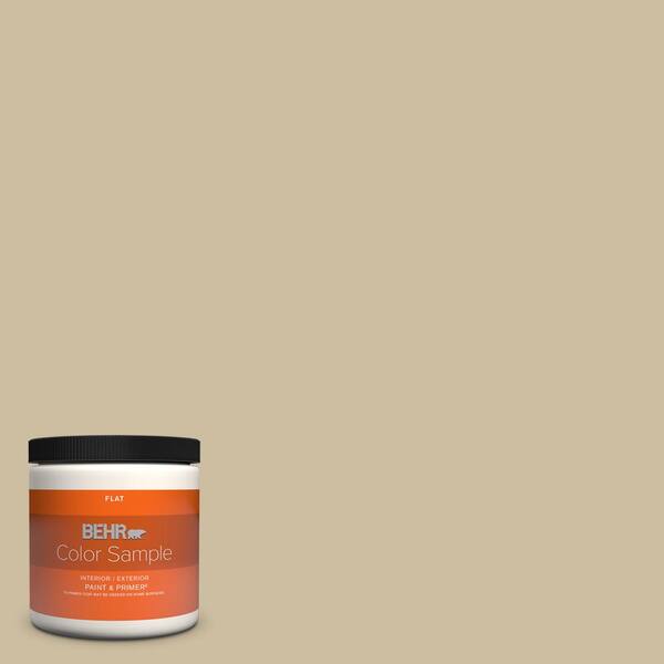 BEHR PREMIUM PLUS 8 oz. #PPU8-10 Rye Bread Flat Interior/Exterior Paint ... BEHR PREMIUM PLUS 8 oz. #PPU8-10 Rye Bread Flat Interior/Exterior Paint ...