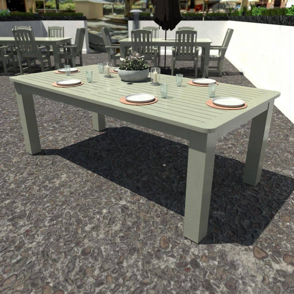 Highwood Rectangular 42 in. x 84 in. Table CM-DTBSQ48-EUC - The Home Depot