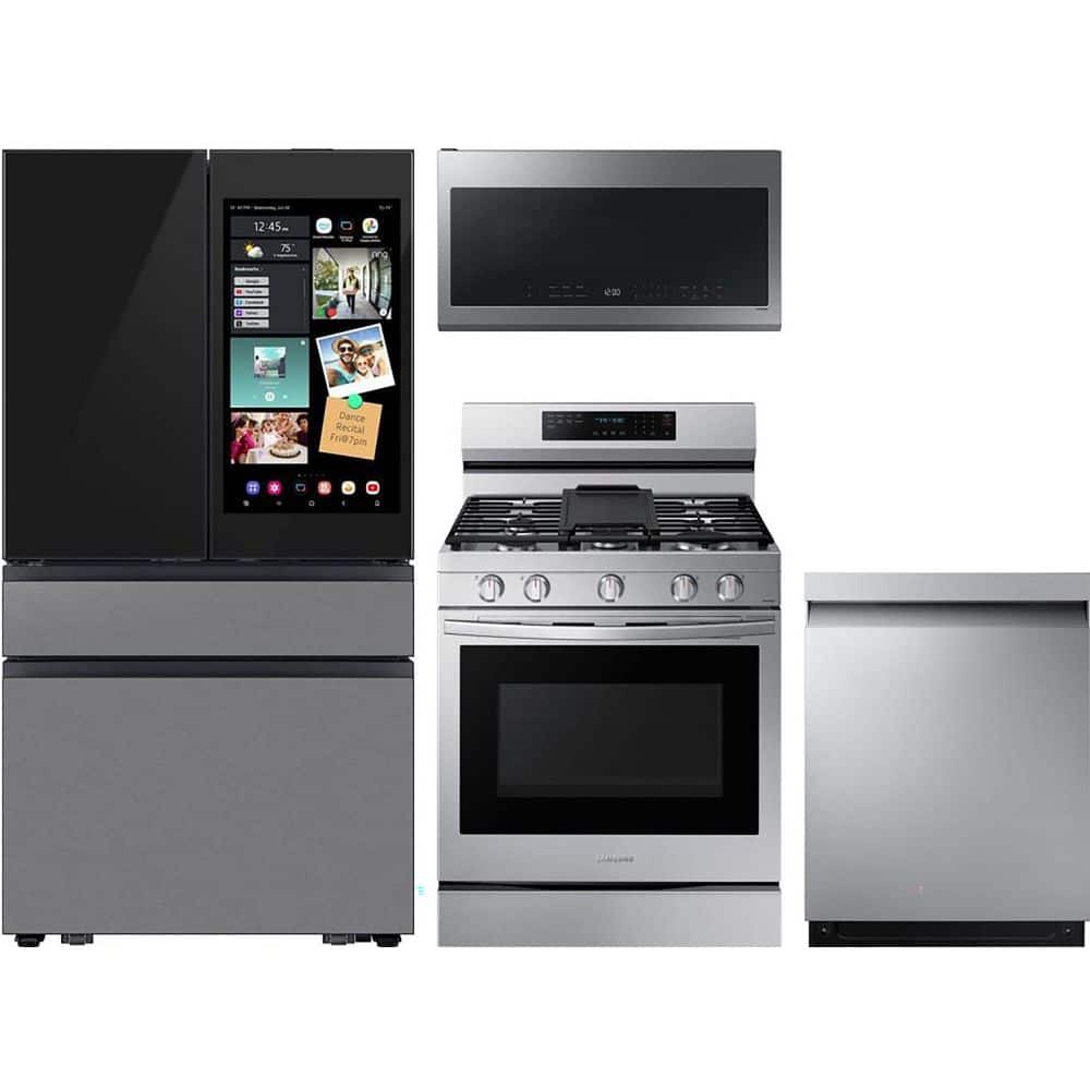 Samsung 23 cu. ft. Bespoke Counter Depth 4 Door French Door ...