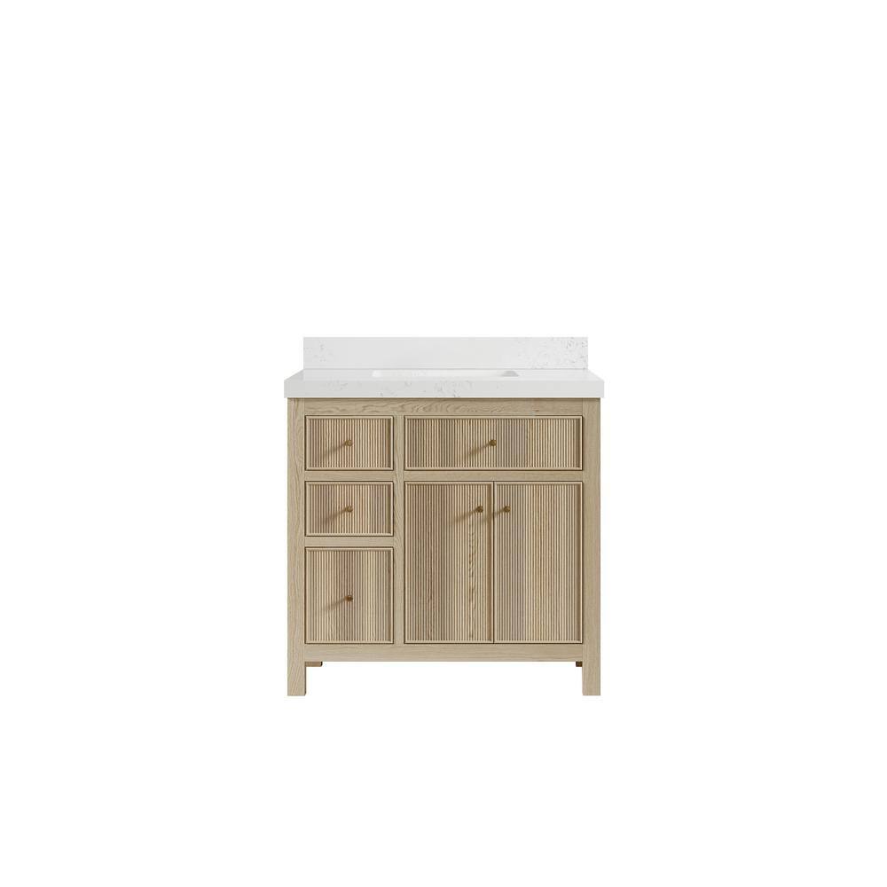 Willow Collections Sonoma Oak 36 in. W x 22 in. D x 36 in. H Single ...