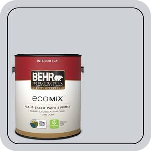 BEHR PREMIUM PLUS 1 qt. #MQ3-61 Moonlit Snow Eggshell Enamel EcoMix ...