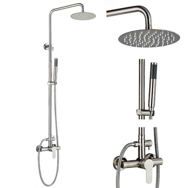 FAWEY TRED INC Outdoor Shower Faucet, Single Handle High Pressure Hand ...