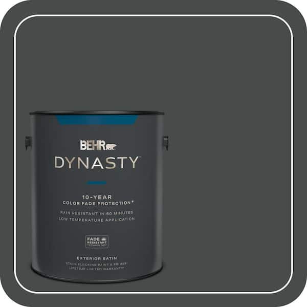 BEHR DYNASTY 1 gal. #N450-7 Astronomical Satin Enamel Exterior Stain ...