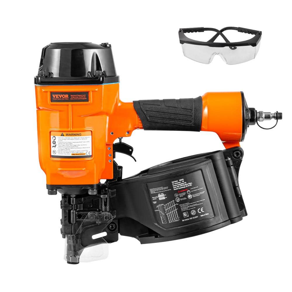 VEVOR Coil Siding Nailer MCN70,1-3/4 in. to 2-3/4 in. 15 Degree ...