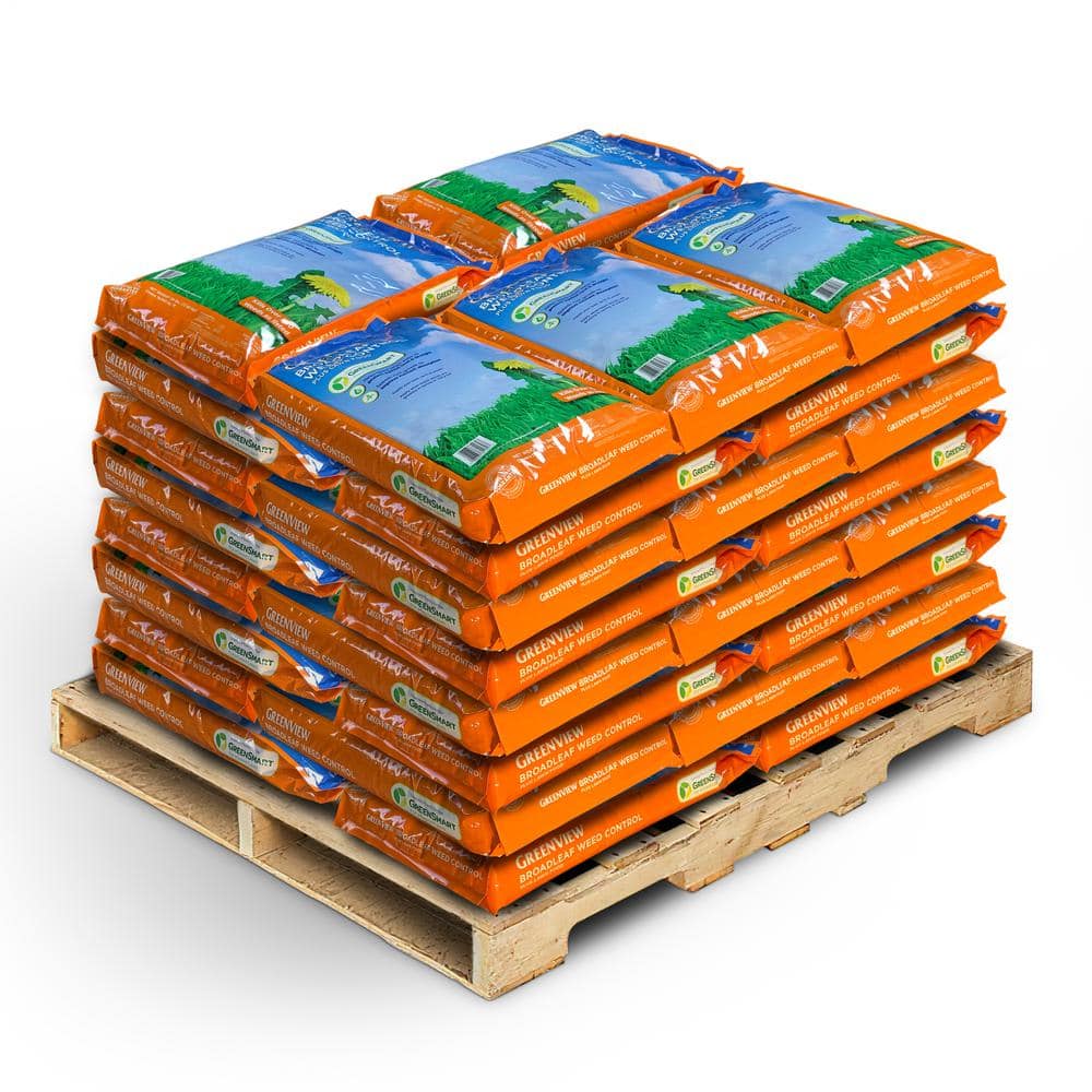 GreenView 39 lbs. Weed and Feed (40-bags/600,000 sq. ft./Pallet ...