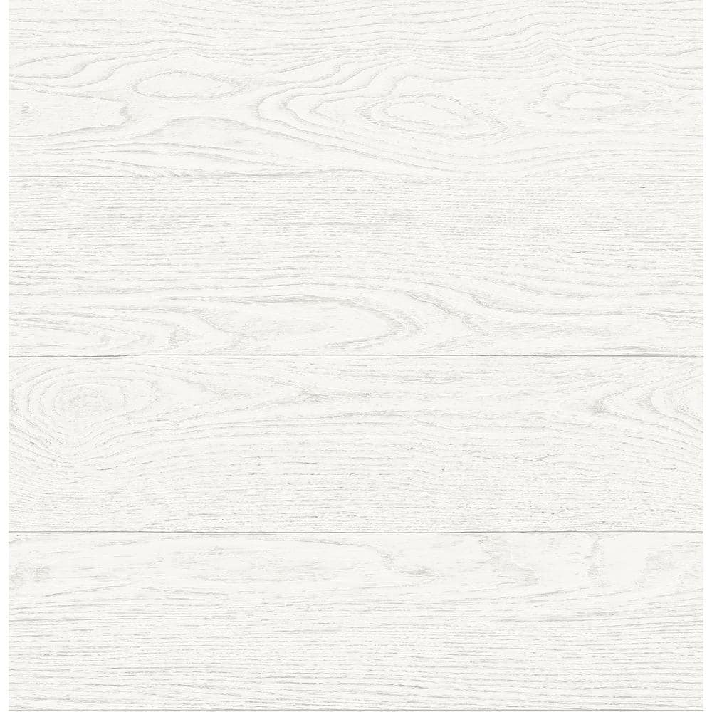 A-Street Prints Ravyn White Salvaged Wood White Wallpaper Sample 2922 ...