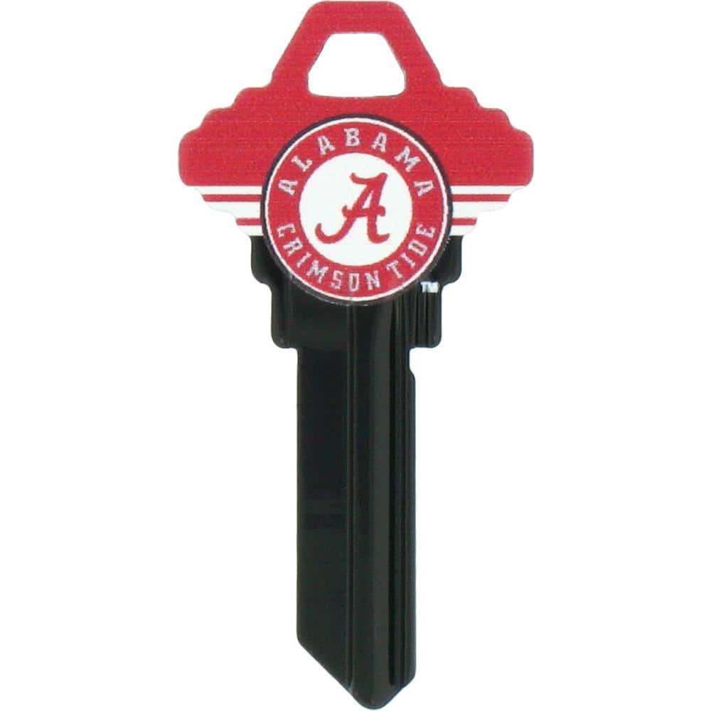 Hillman #68 NCAA Alabama Crimson Tide Key Blank 89985 - The Home Depot