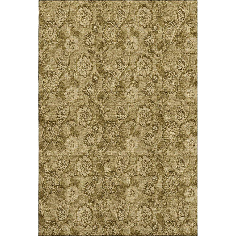Addison Rugs Mayfield Premium Machine Washable Abstract AMF1939 Mocha 8 ...