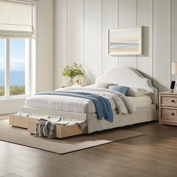 Reviews for CHRISTOPHER KNIGHT HOME Aura Modren Beige Upholstered ...