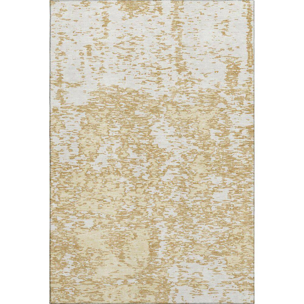 Addison Rugs Mayfield Premium Machine Washable Abstract AMF946 Gold 3 ...