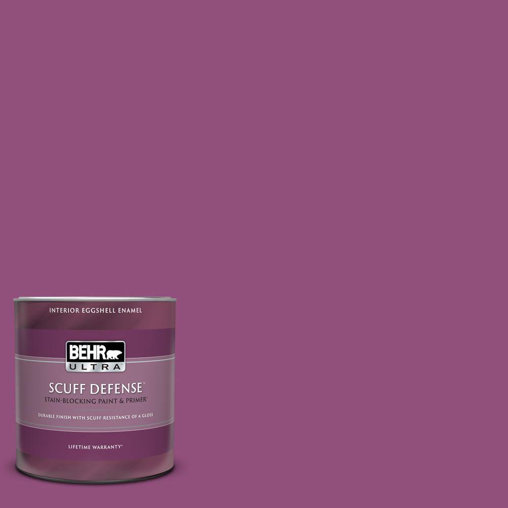 BEHR ULTRA 1 qt. #P110-7 XOXO Extra Durable Eggshell Enamel Interior ...