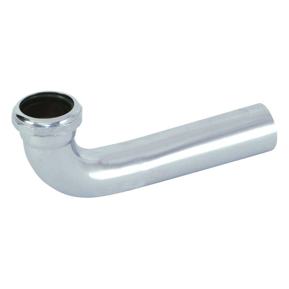 EASTMAN 1-1/2 in. x 12 in. Brass Slip Joint Waste Arm 35092 - The Home ...