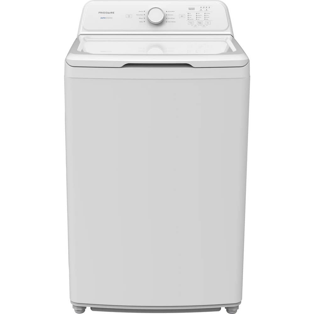 Frigidaire 4.1 Cu. Ft. Top Load Washer in White with 8 wash cycles ...