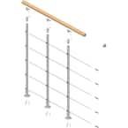 Dolle Rome 25 in. Modular 11-Tread Stair Kit 68300