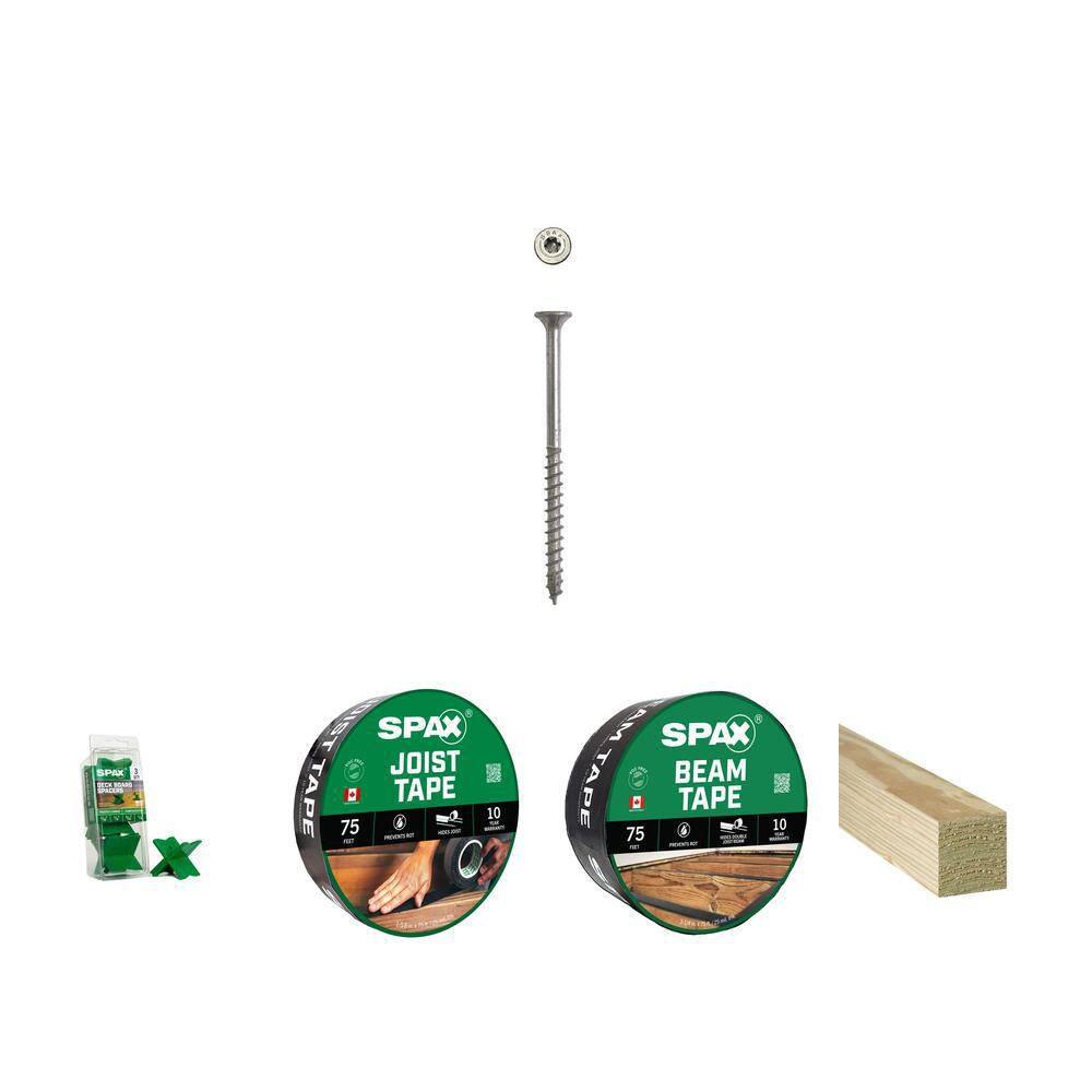 9 x 2-1/2 in. Deck Screws, Spacer Tool, 1 5/8 in. and 3 1/3 in. Deck ...