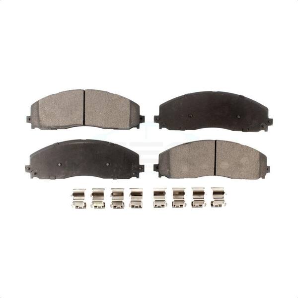 TEC Front Ceramic Disc Brake Pads For Ford F-350 Super Duty F-250 F-450 ...