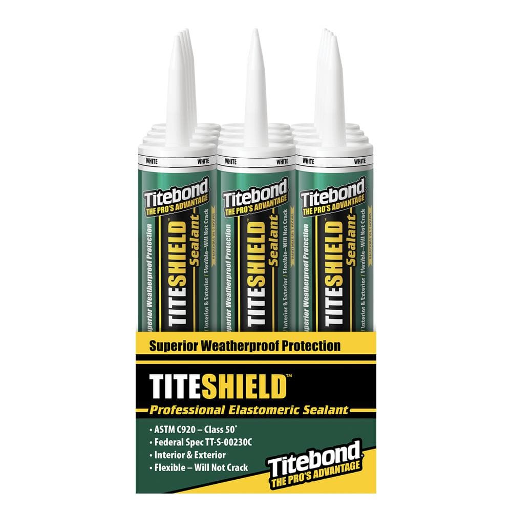 Titebond TiteShield 10.1 oz. Dark Bronze Elastomeric Sealant 33341 ...