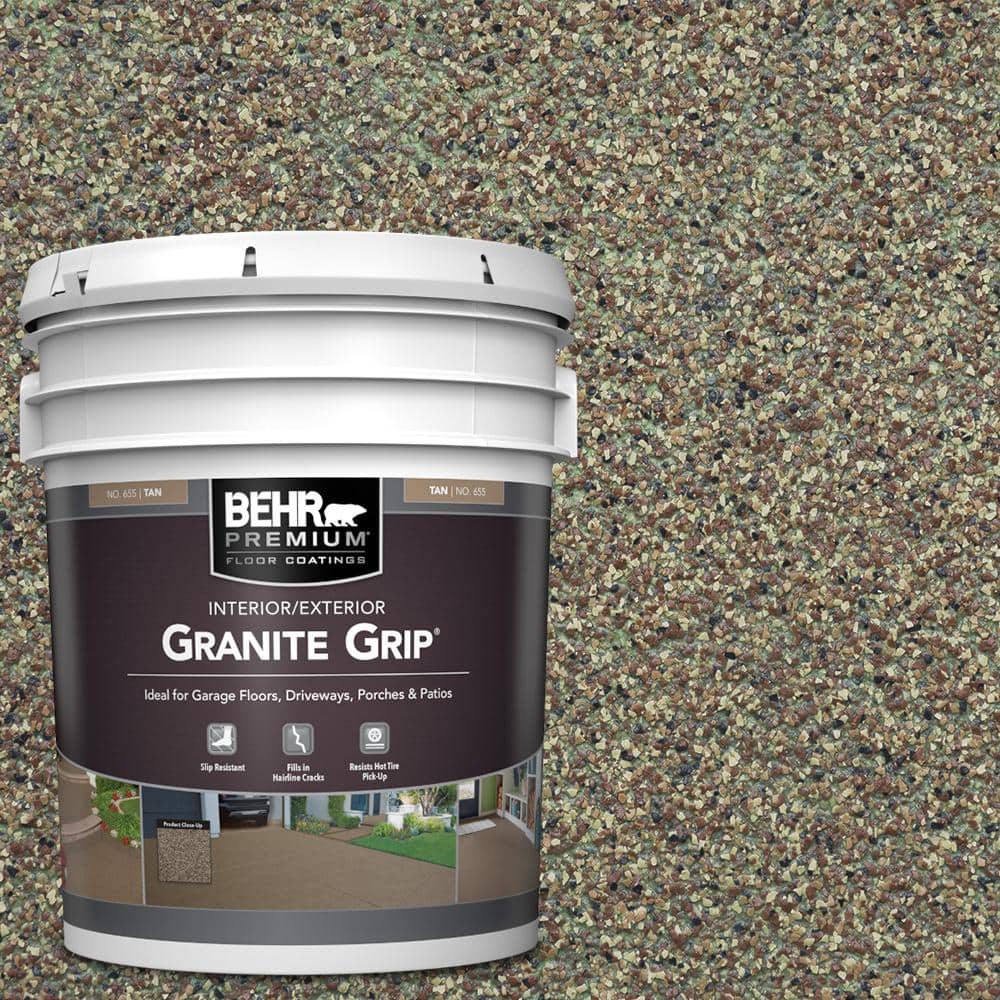 BEHR PREMIUM 5 Gal. #GG-12 Imperial Jade Decorative Flat Interior ...