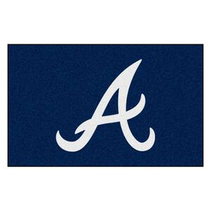 FANMATS Atlanta Braves World's Best Dad Navy 1.5 ft. x 2.5 ft. Starter ...