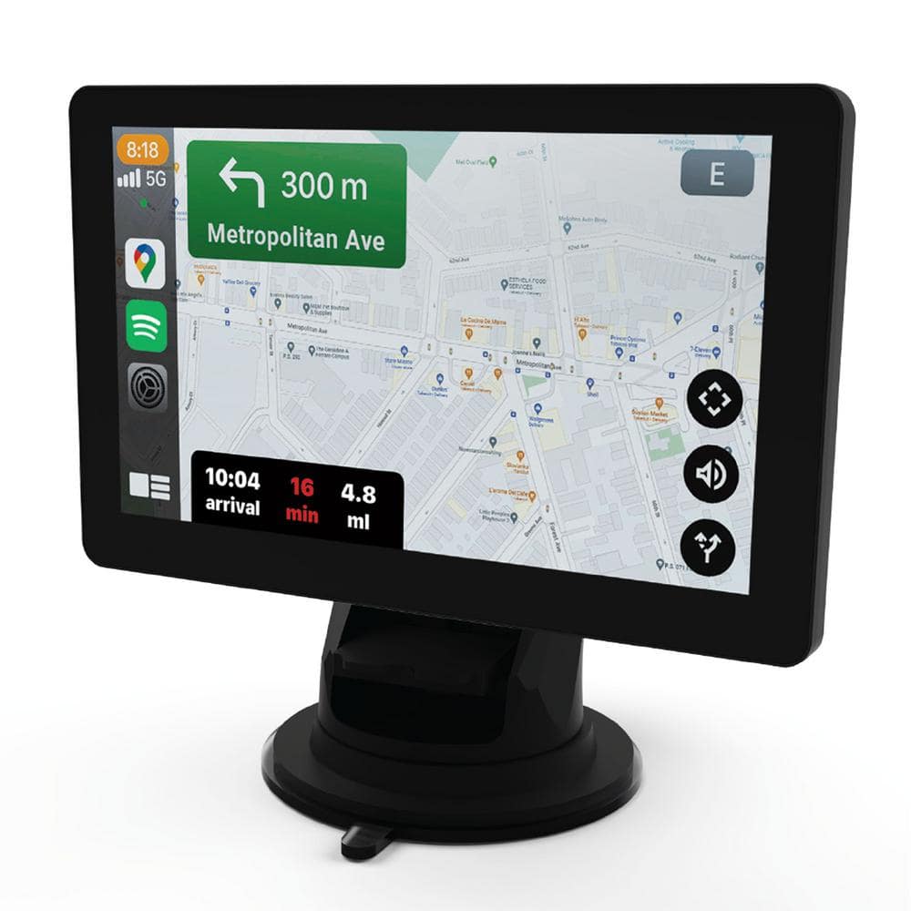Car and Driver Intellidash Air-Wireless 7 in. Easy Mount Display CAD ...
