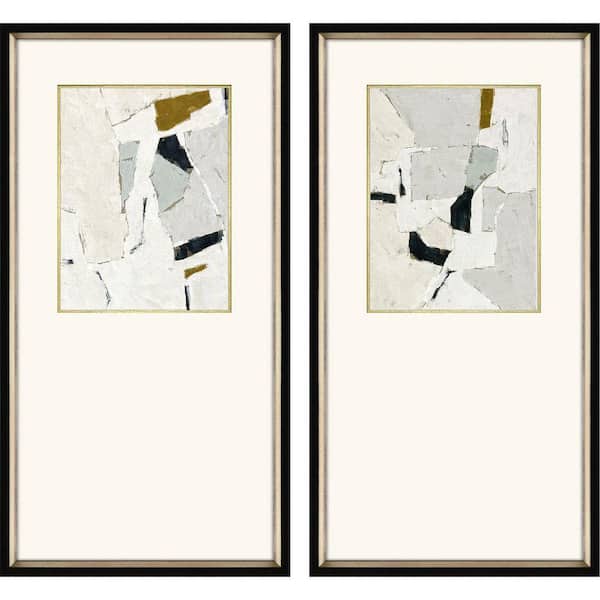 Paragon Gunnarsdottir 2-Piece Framed Abstract Art Print 37 in. x 19 in ...
