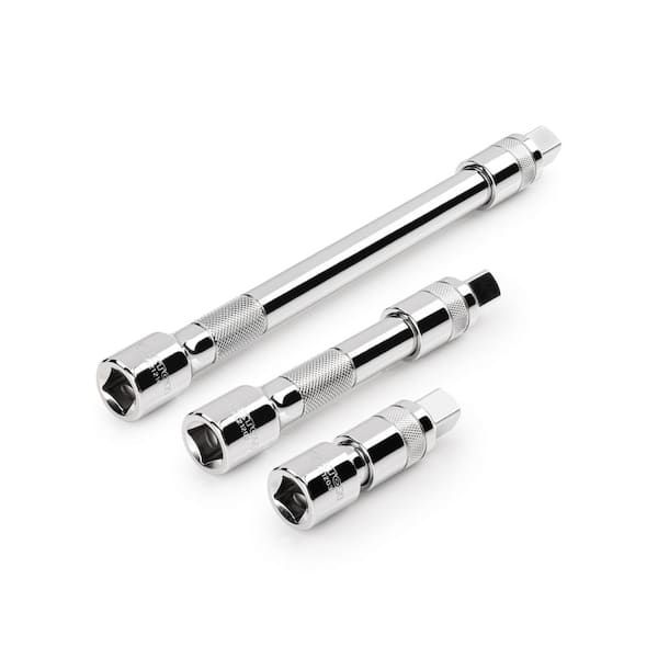 TEKTON 3, 6, 10 in. 1/2 in. Drive Locking Extension Set (3-Piece ...