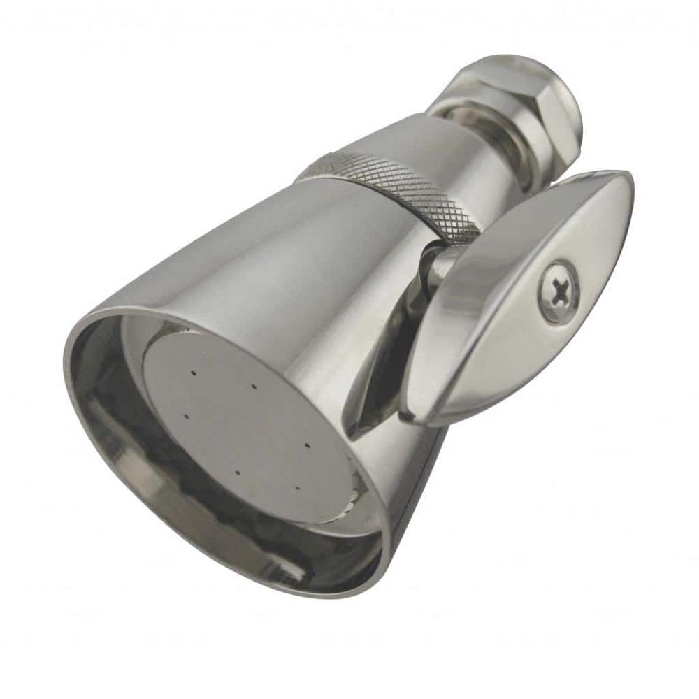 Westbrass 2-Spray 2.3 in. Single Wall Mount Fixed Adjustable Shower ...