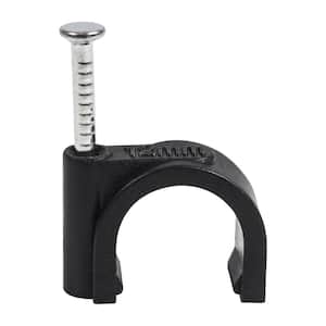 QualGear 12 mm Cable Clips, White (100-Pack) CC12-W-100-P - The Home Depot