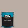 BEHR PREMIUM PLUS 1 gal. #N200-3 Nightingale Gray Satin Enamel Exterior ...