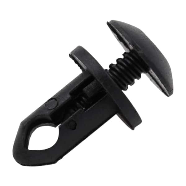 Dorman 1/4 in. and 5/16 in. Black Nylon Rivet Assortment (6-Pack) 10684 ...