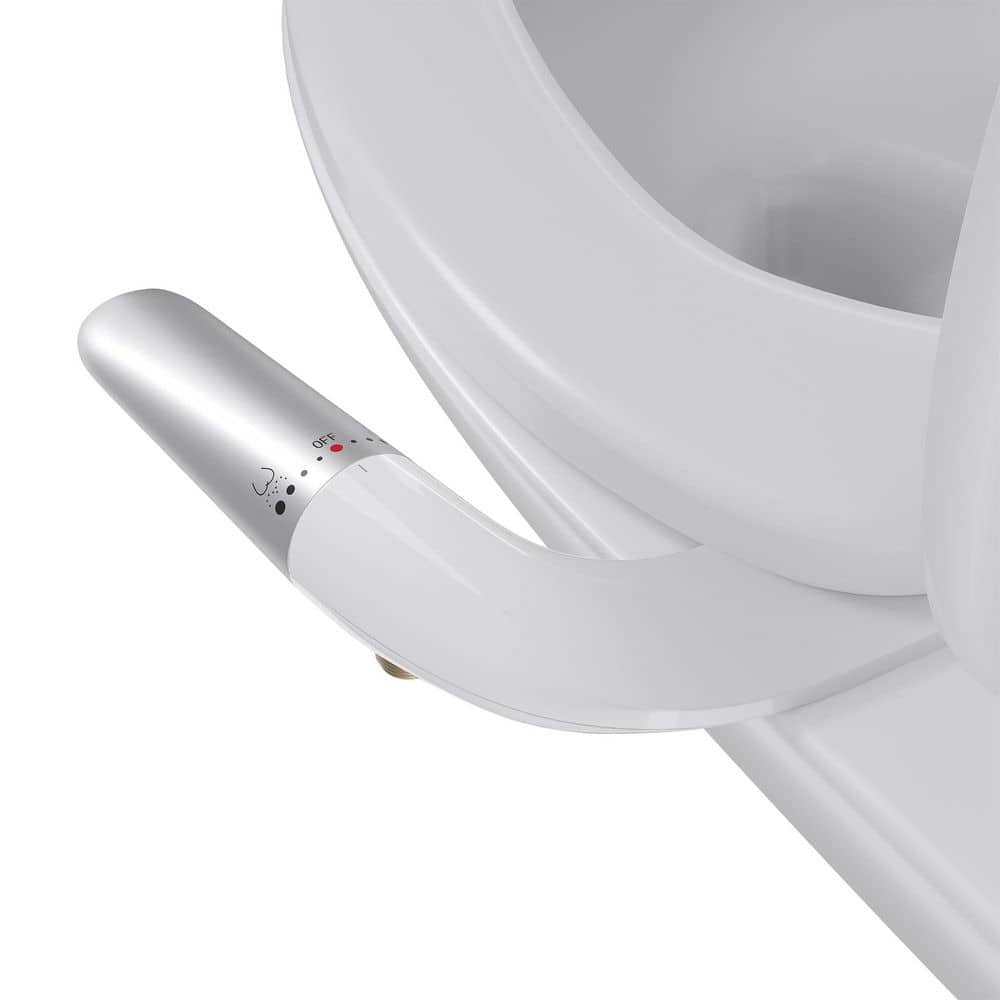 Wudkey Left-Hand Bidet Attachment, Non-Electric, Ultra-Slim Toilet ...