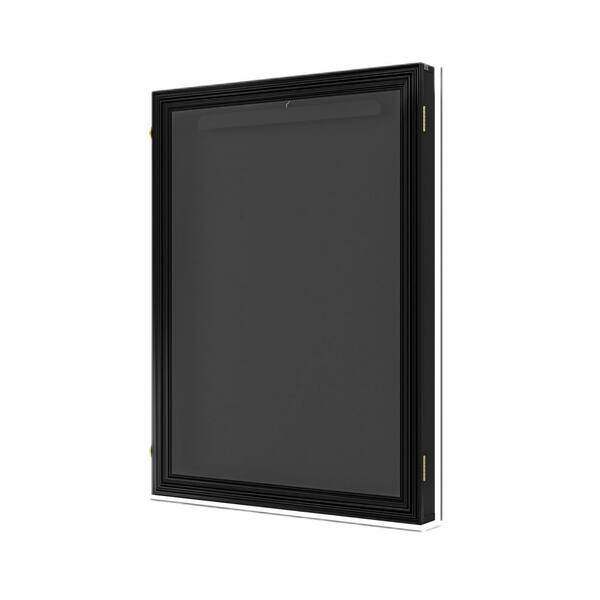 PRIMROSE CARNATION LLC 24 x 32 Black Wood Picture Frame Jersey Display ...