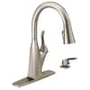 Delta Everly Single-Handle Pull-Down Sprayer Kitchen Faucet with ...