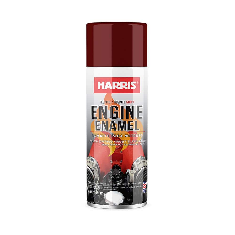 Harris 11 oz. Ford Red E/Enamel Spray Paint 38125 - The Home Depot