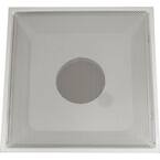 SPEEDI-GRILLE 24 in. x 24 in. Drop Ceiling T-Bar Perforated Face Return ...