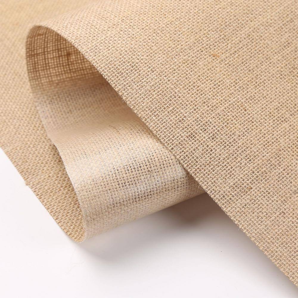 Wellco 60 in. x 50 ft. Laminated Burlap Roll for Weed Barrier, Garden ...
