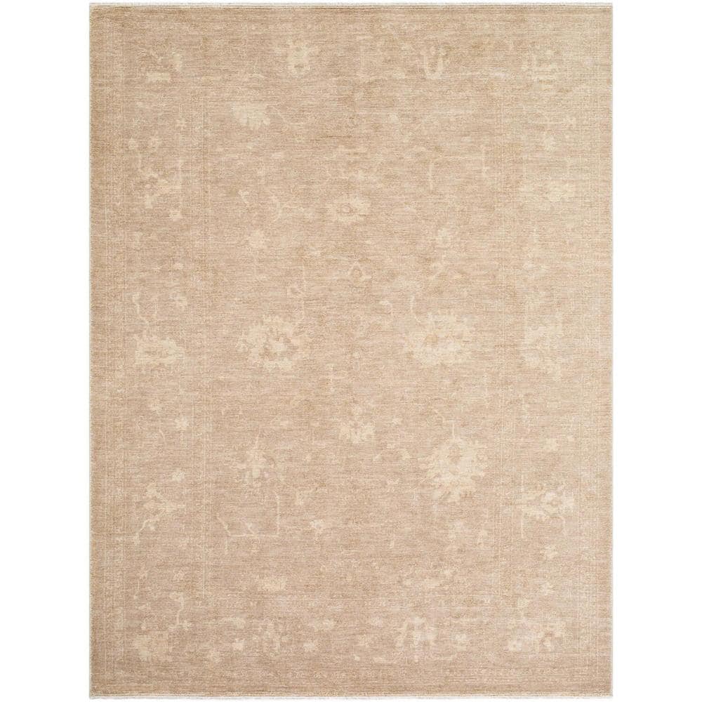 Livabliss Fetscher Light Brown 2 ft. x 4 ft. Traditional Indoor Area ...