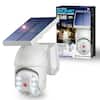 Bell + Howell Bionic Spotlight Extreme White Solar Powered Integrated ...
