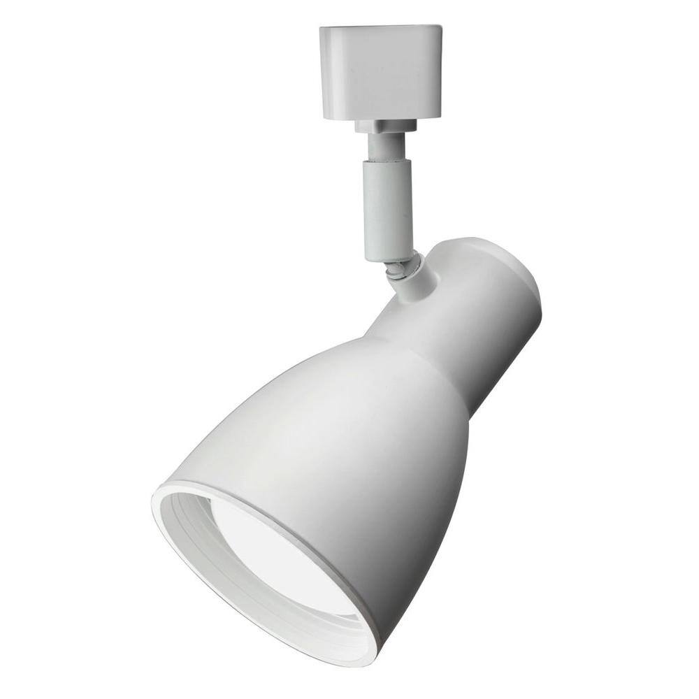 Lithonia Lighting Step Baffle 1-Light White LED BR20 Track Lighting ...