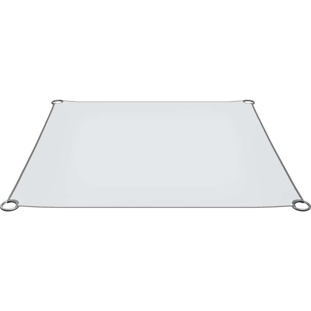 WILD HOG Linx 8 ft. x 8 ft. White Dacron Fabric Universal Hammock Kit ...