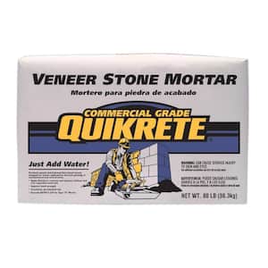 Quikrete 80 lb. Veneer Stone Mortar Mix 113780 - The Home Depot