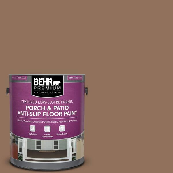 BEHR PREMIUM 1 gal. #N240-6 Wild Mustang Textured Low-Lustre Enamel ...