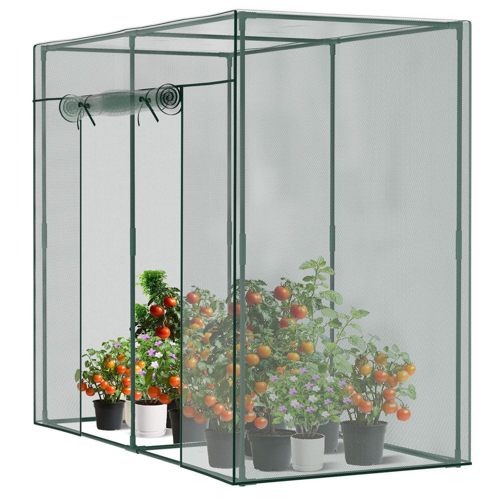 ABORON Crop Cages for Garden Plant 6.6 ft. L x 3.3 ft. W x 6 ft. H Crop ...