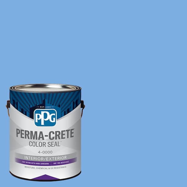 Reviews for Perma-Crete Color Seal 1 gal. PPG1243-4 Victoria Blue Satin ... Reviews for Perma-Crete Color Seal 1 gal. PPG1243-4 Victoria Blue Satin ...