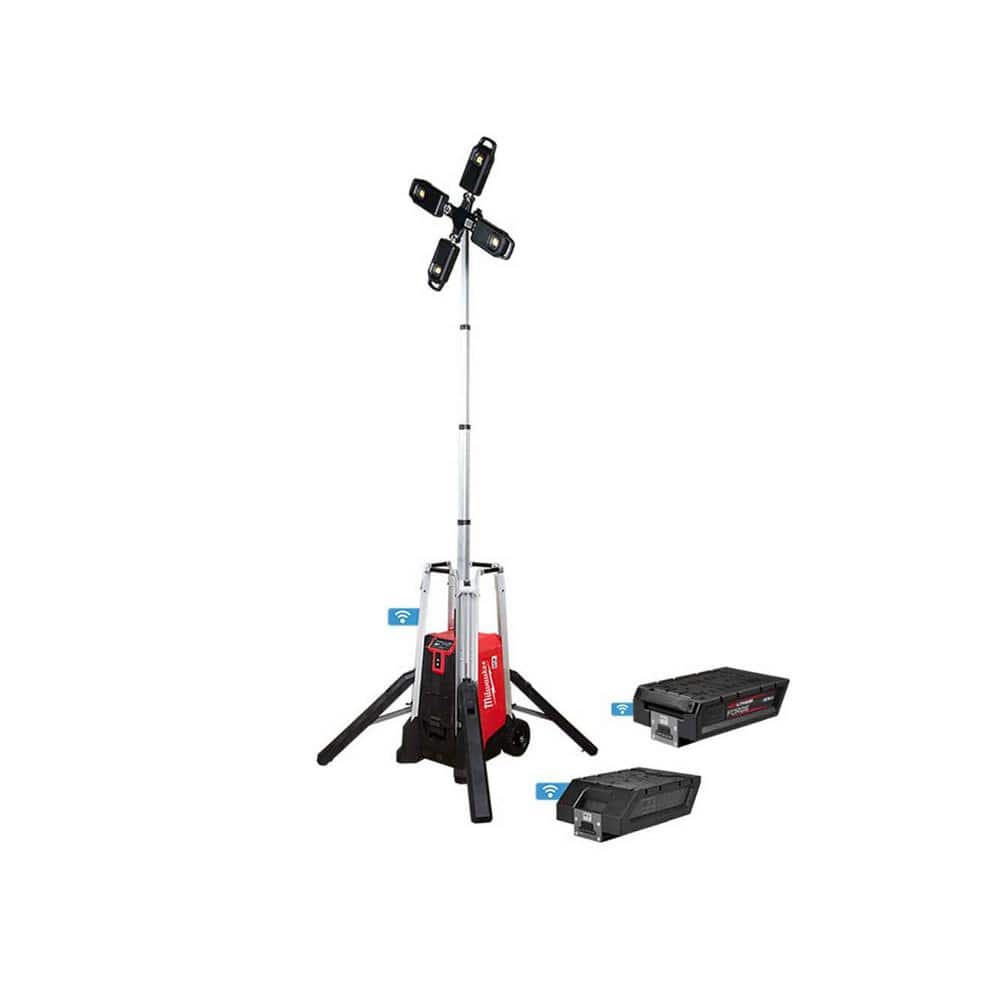 Milwaukee MX FUEL ROCKET Tower Light/Charger with (1) 6.0 Ah Battery ...