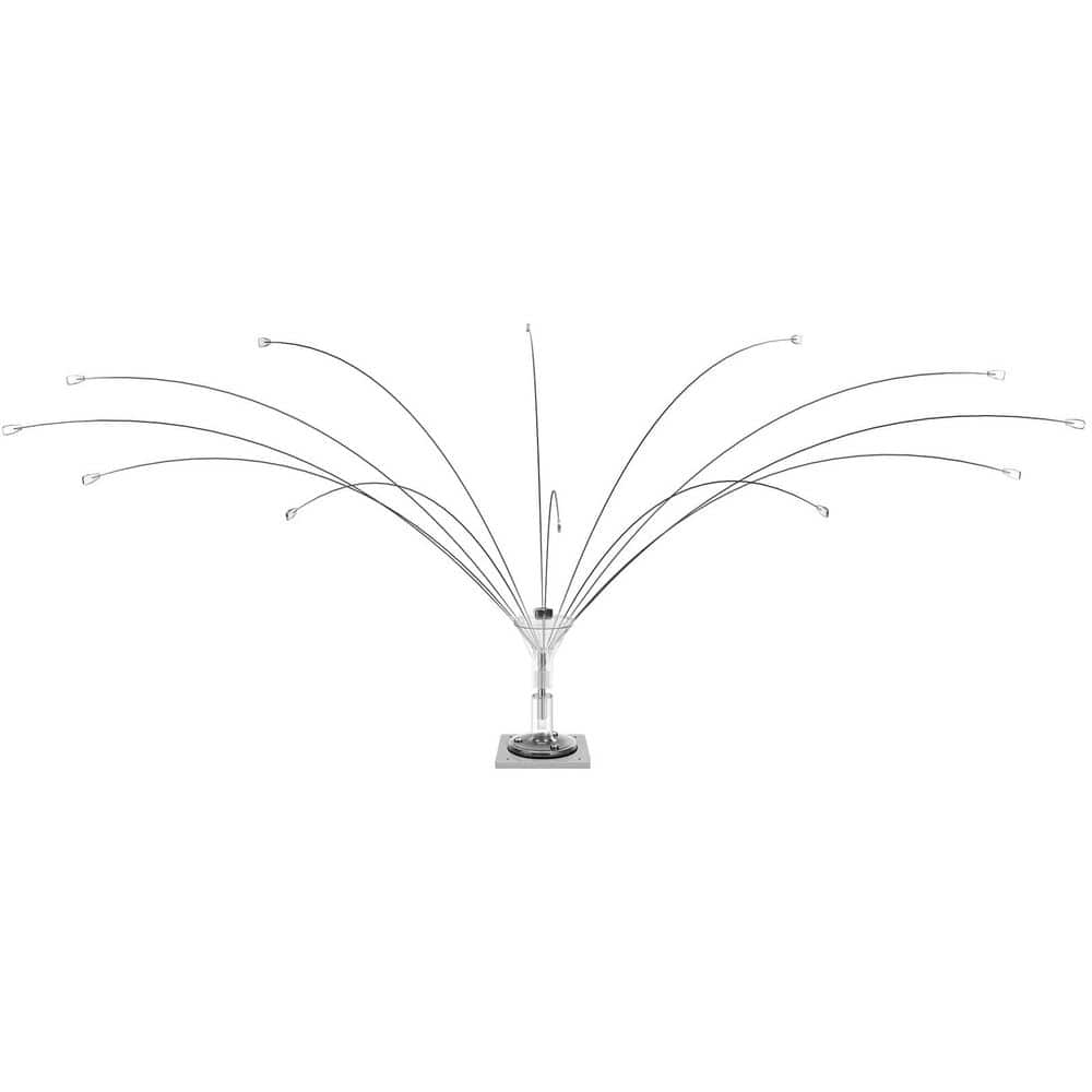 OGETFUUR Stainless Steel Bird Deterrent with PVC Base, 4 ft. Efficient ...