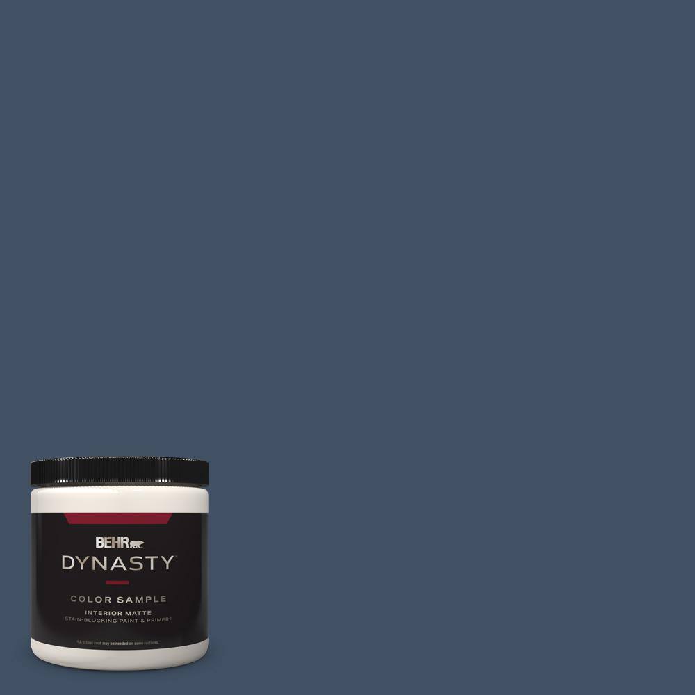 BEHR DYNASTY 8 oz. #580F-7 December Eve Matte Stain-Blocking Interior ...