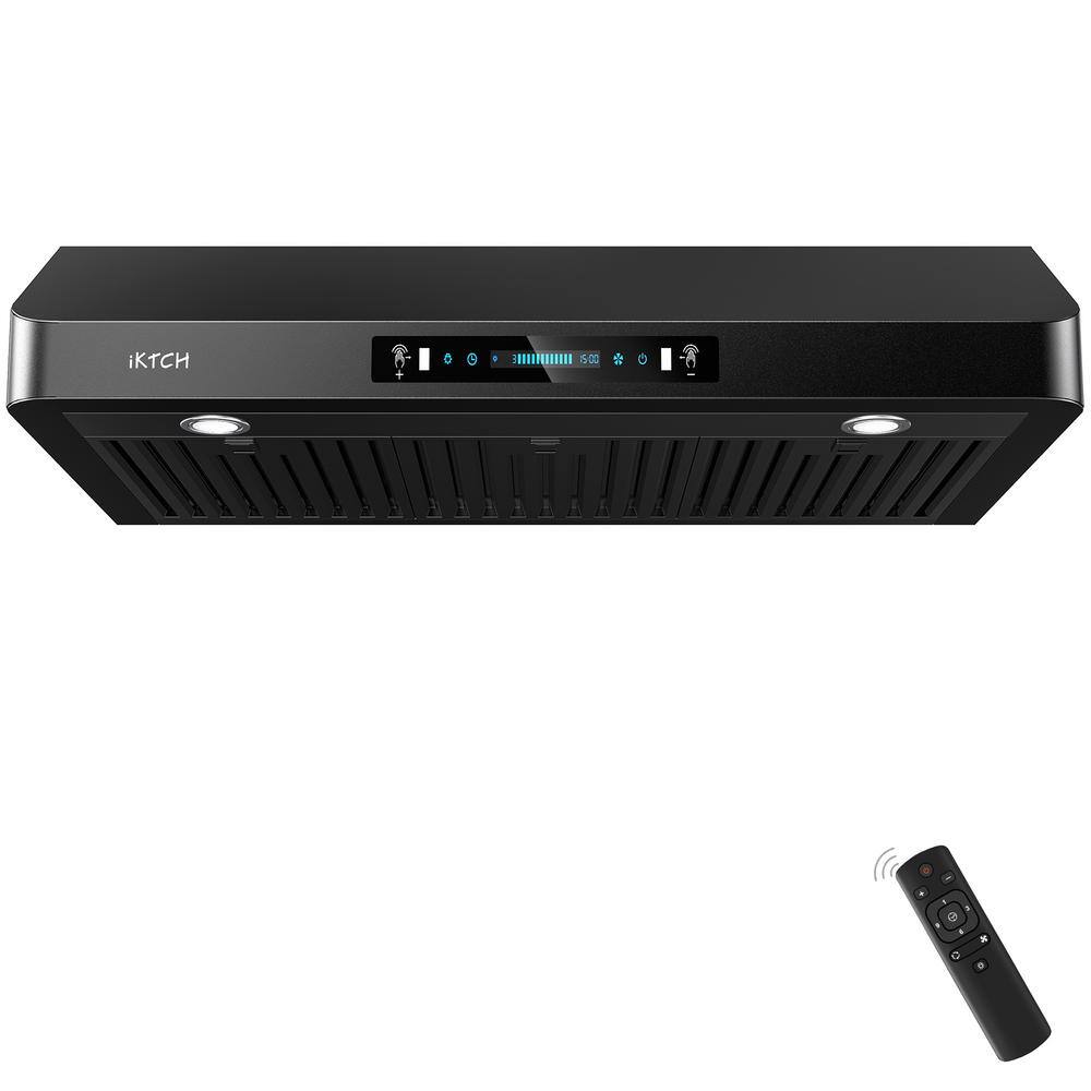 Reviews for iKTCH 30 in. 900CFM Ducted Under Cabinet Range Hood in ...