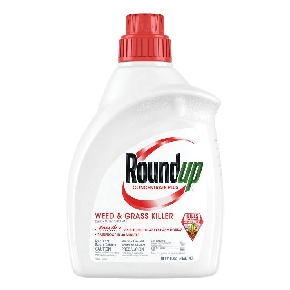 Roundup Weed And Grass Killer 64 Oz Concentrate Plus 500601070 The Roundup Weed And Grass Killer 64 Oz Concentrate Plus 500601070 The