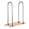 ShelterLogic Adjustable Firewood Rack Kit with 2-Piece, High-Grade ...